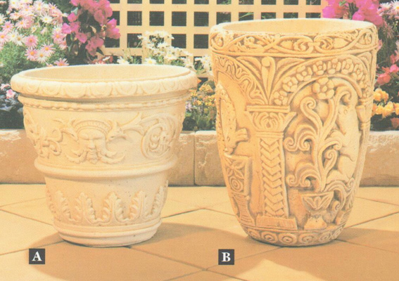 Florentine Figures : A. The Bell Urn B. Barile Urn